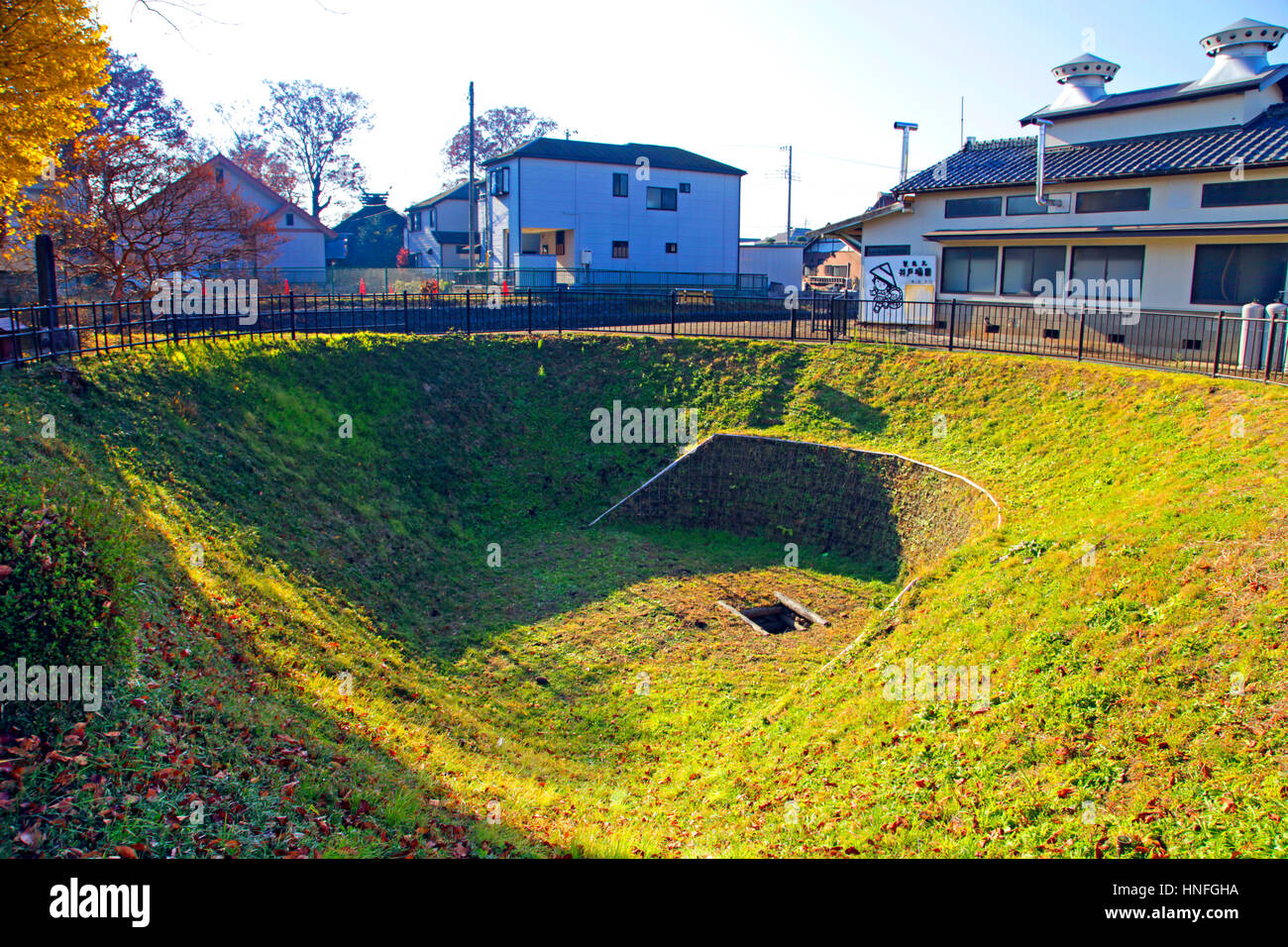 Nanamagari Ancient Maimaizu Well in Sayama city Saitama Japan Stock ...