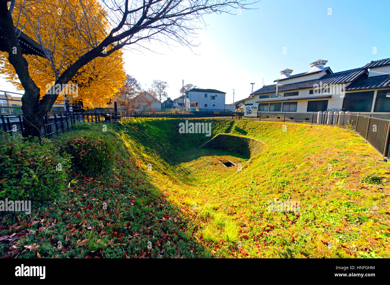 Nanamagari Ancient Maimaizu Well in Sayama city Saitama Japan Stock ...