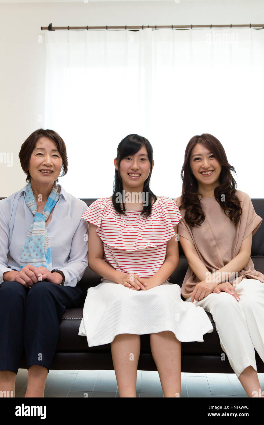 Three generation people Stock Photo - Alamy