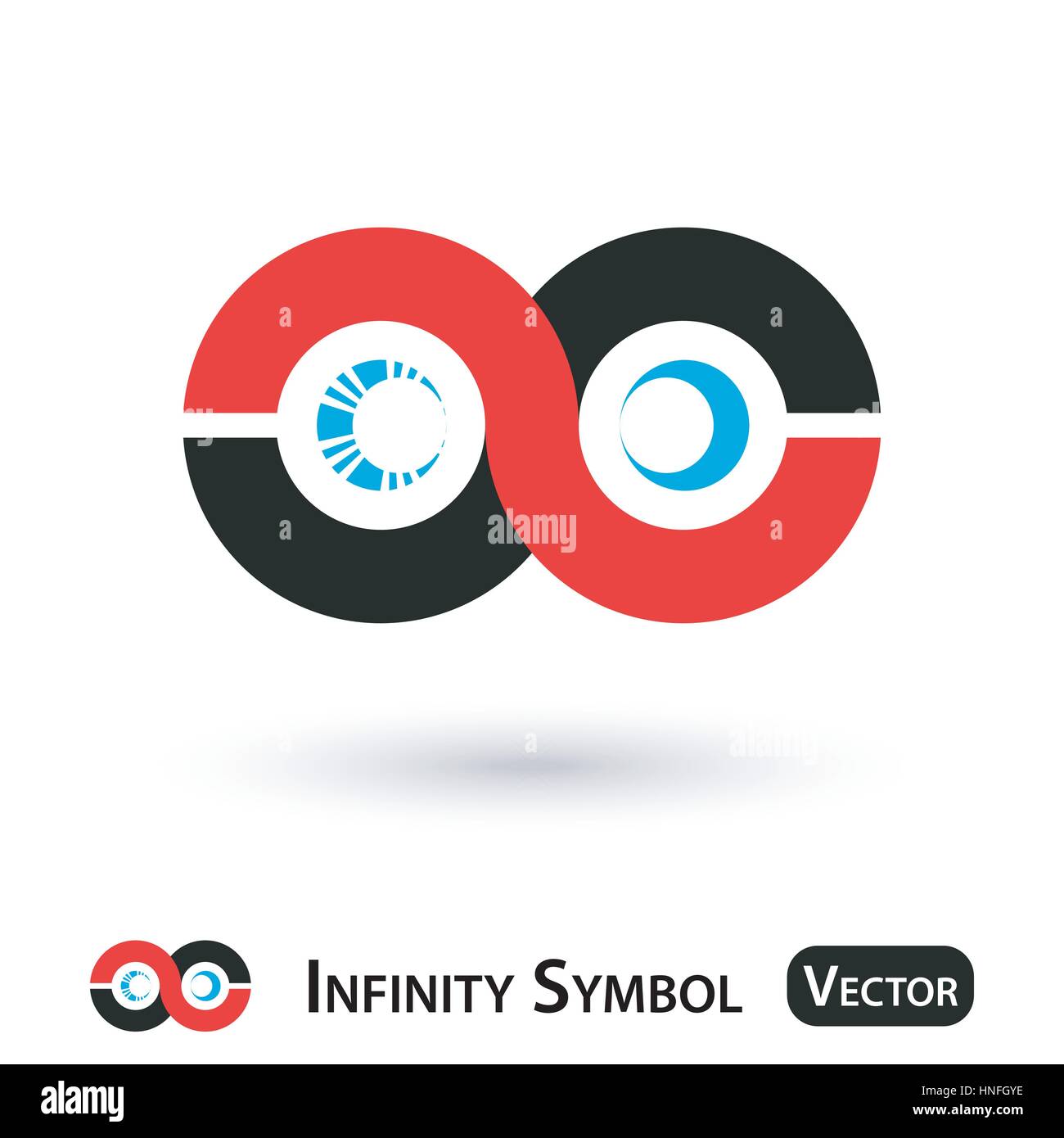 Infinity symbol design Stock Vector Image & Art - Alamy