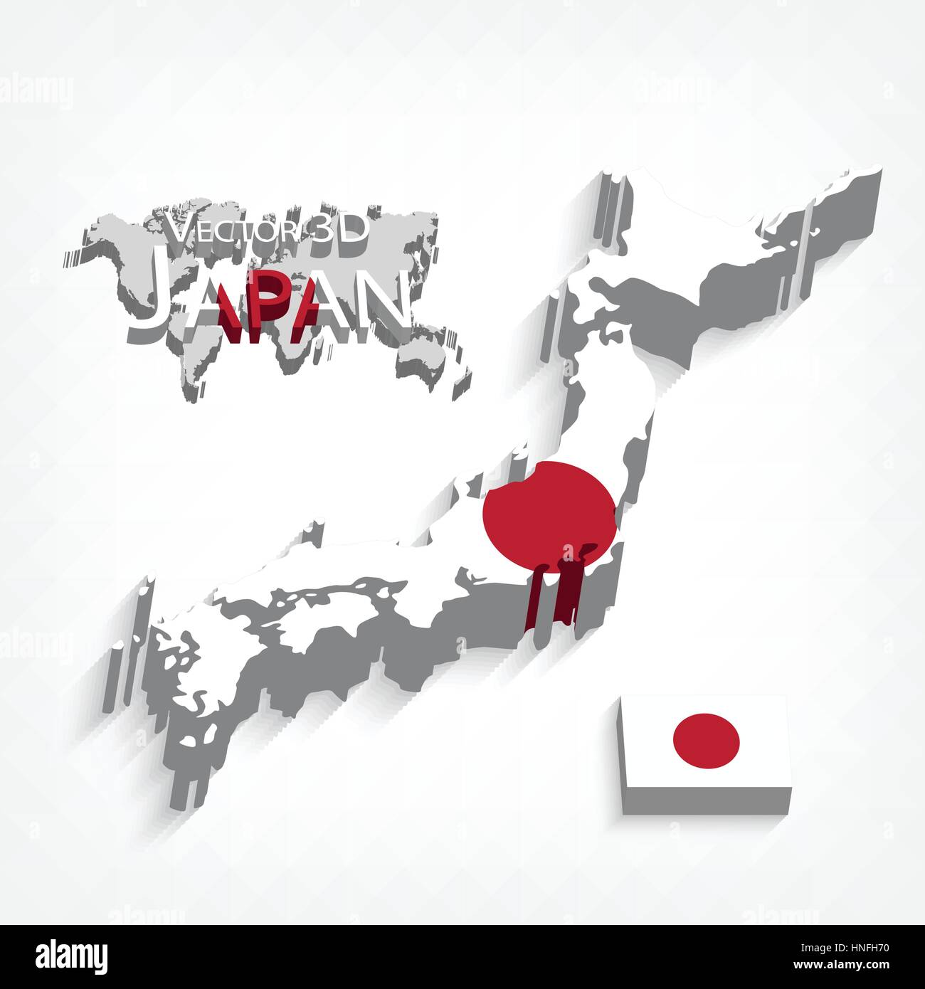 Japan map flag transportation tourism hi-res stock photography and ...