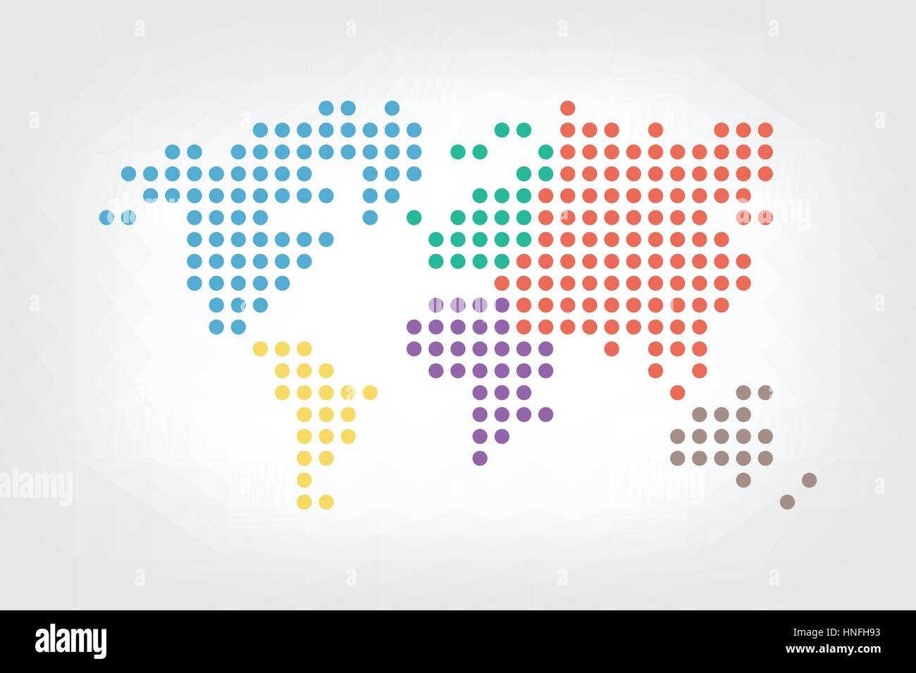 Pastel color map Stock Vector Images - Alamy