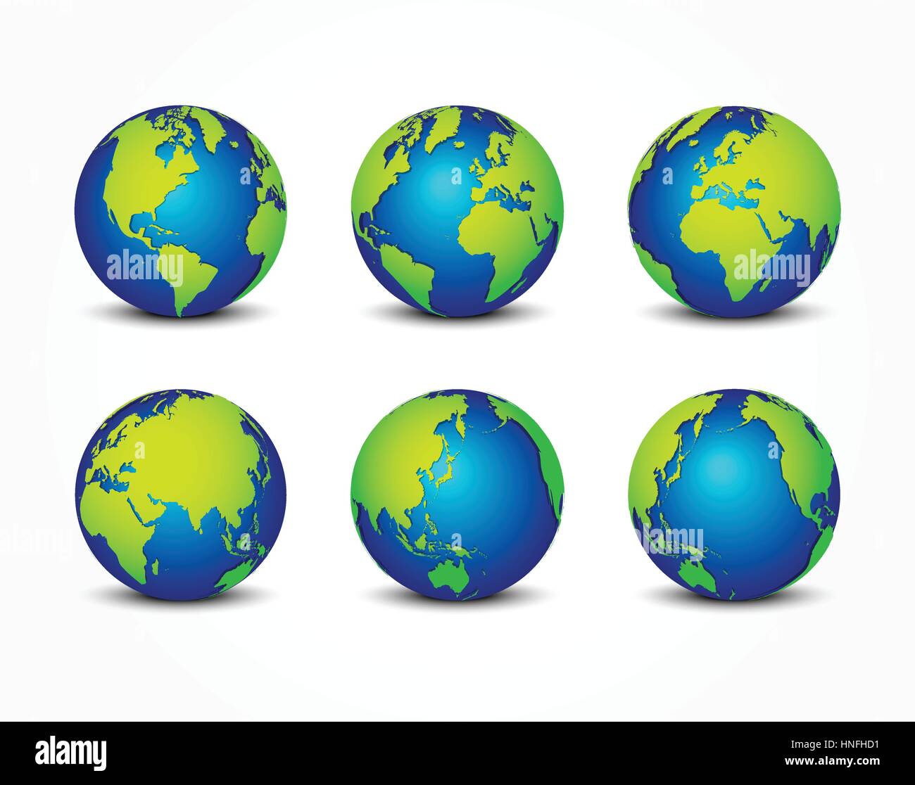 Map of the world Stock Vector Images - Alamy