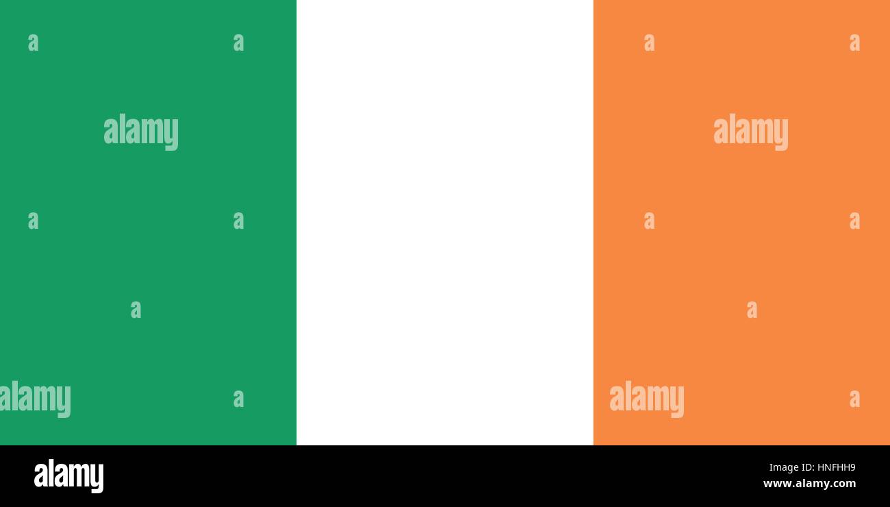 Irish official flag Stock Vector Images - Alamy