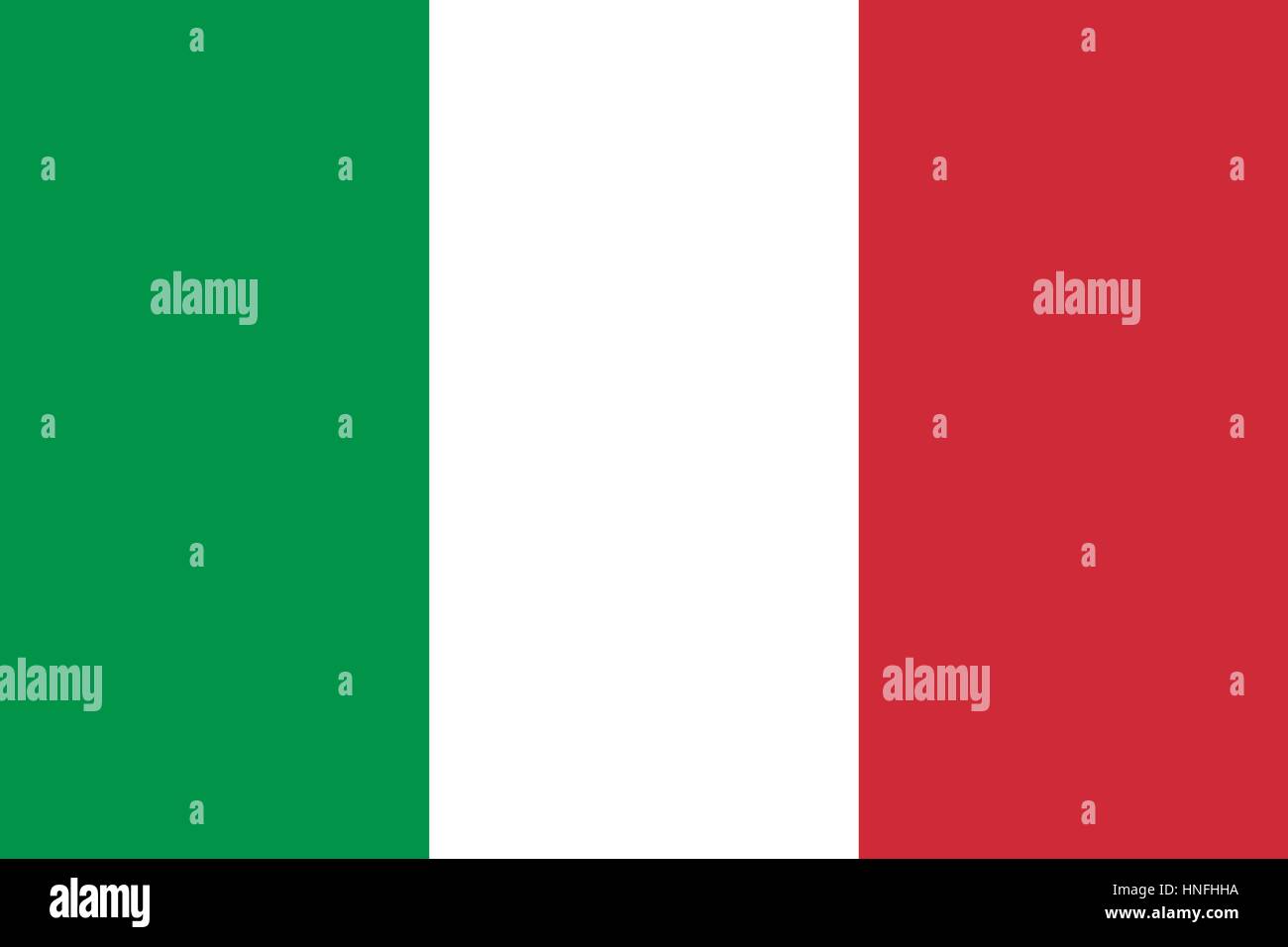 Official vector flag of Italy . Italian Republic Stock Vector Image ...