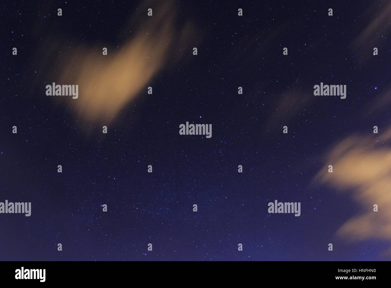 view on stars in night sky Stock Photo - Alamy