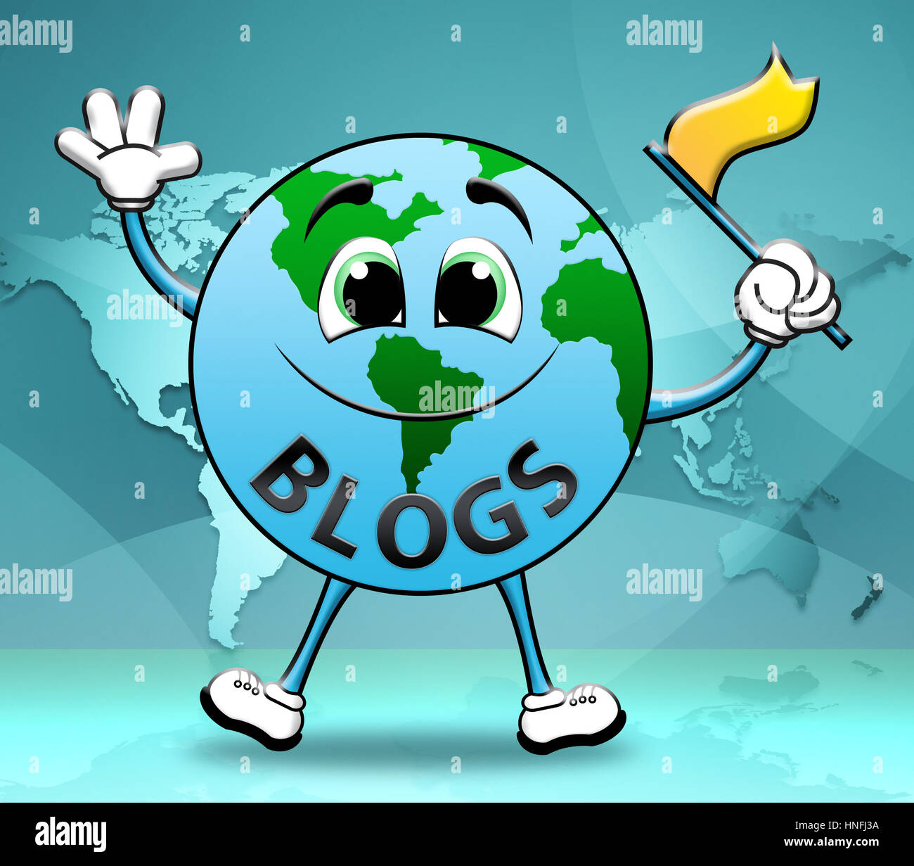 World news globe character hi-res stock photography and images - Alamy