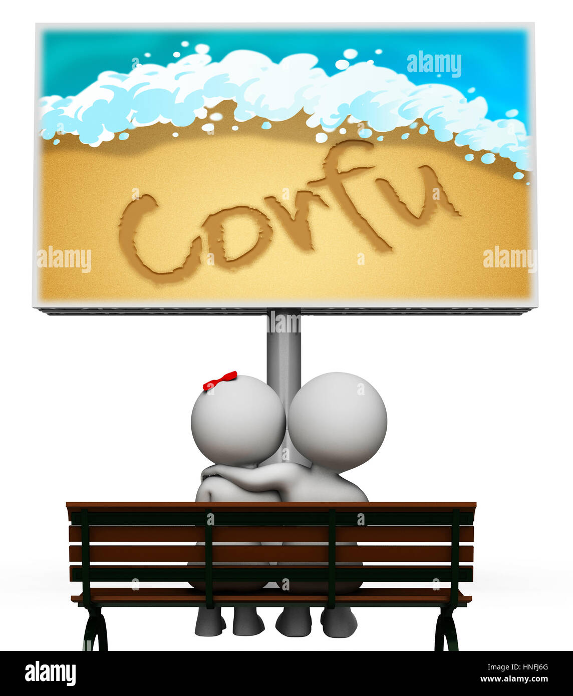 Holidays corfu Cut Out Stock Images & Pictures - Alamy