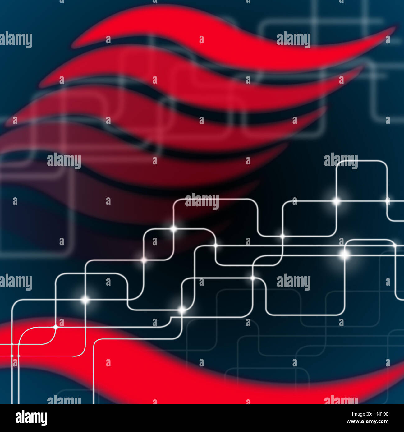 Red Space Design Indicating Universe Celestial And Cosmos Stock Photo ...