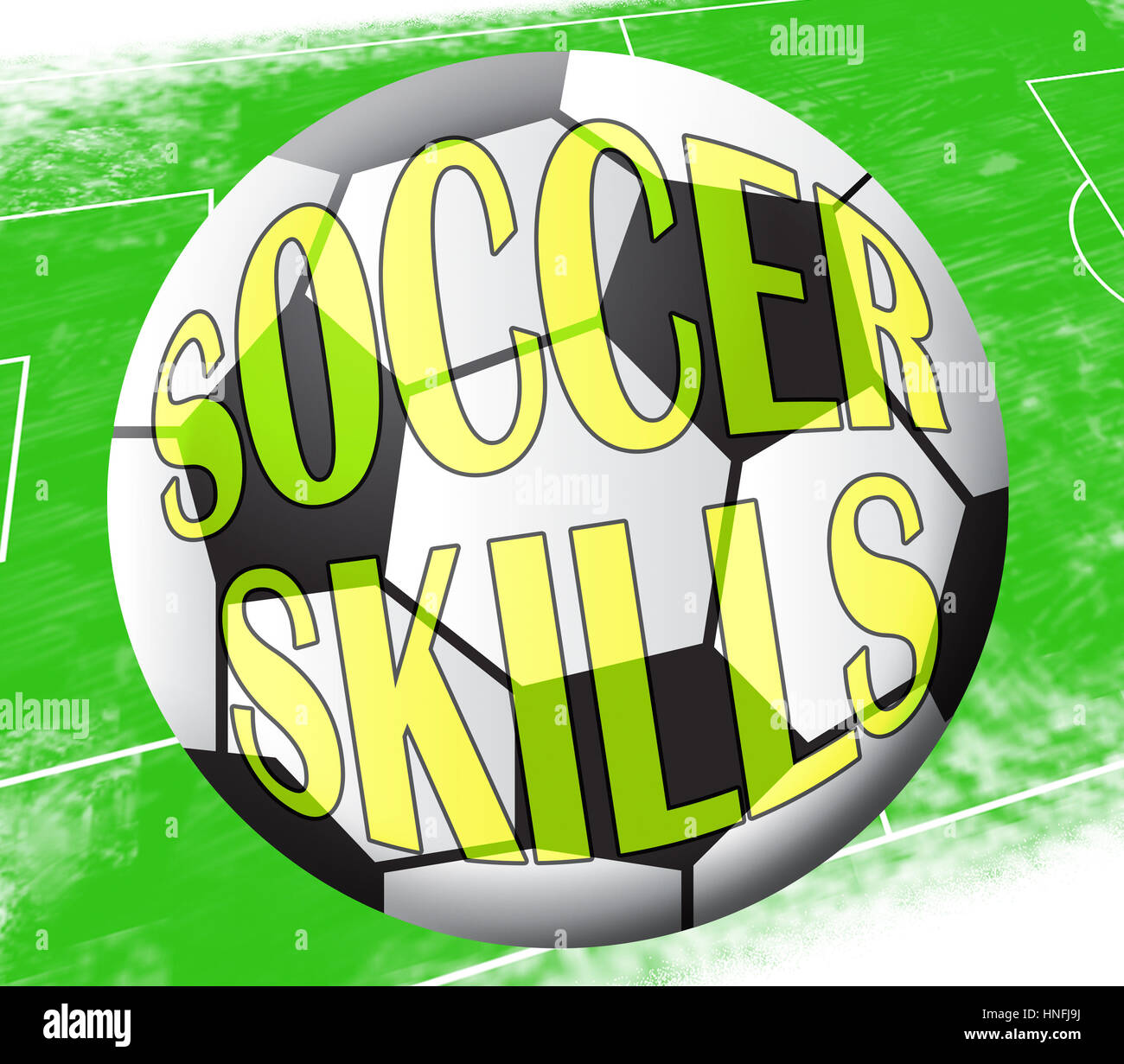 Soccer skills ball showing hi-res stock photography and images - Alamy