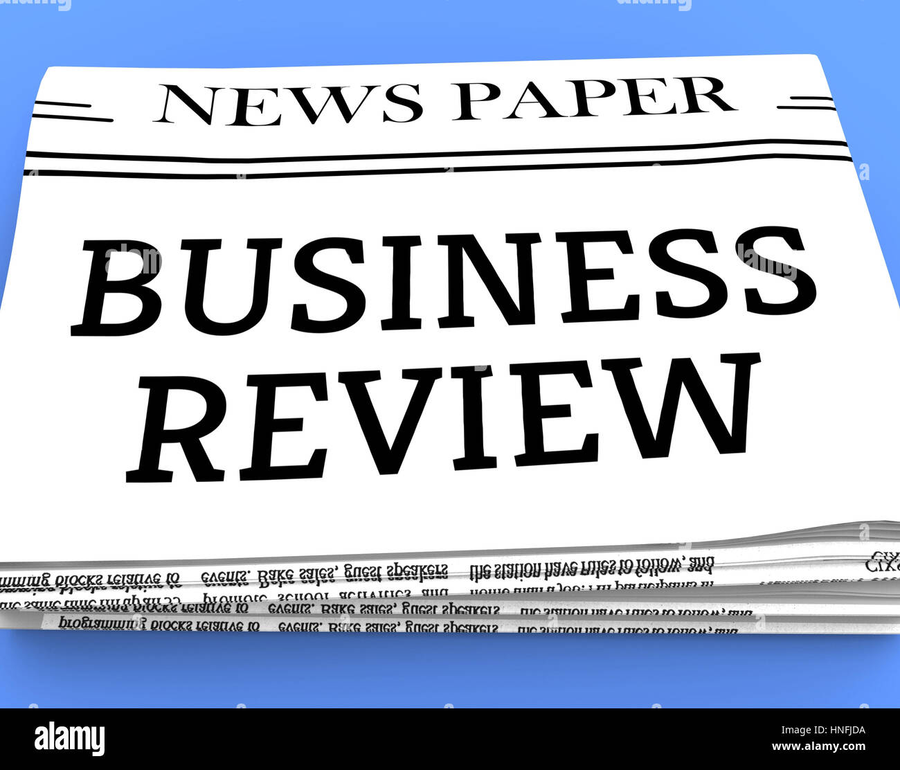Review newspaper hi-res stock photography and images - Alamy
