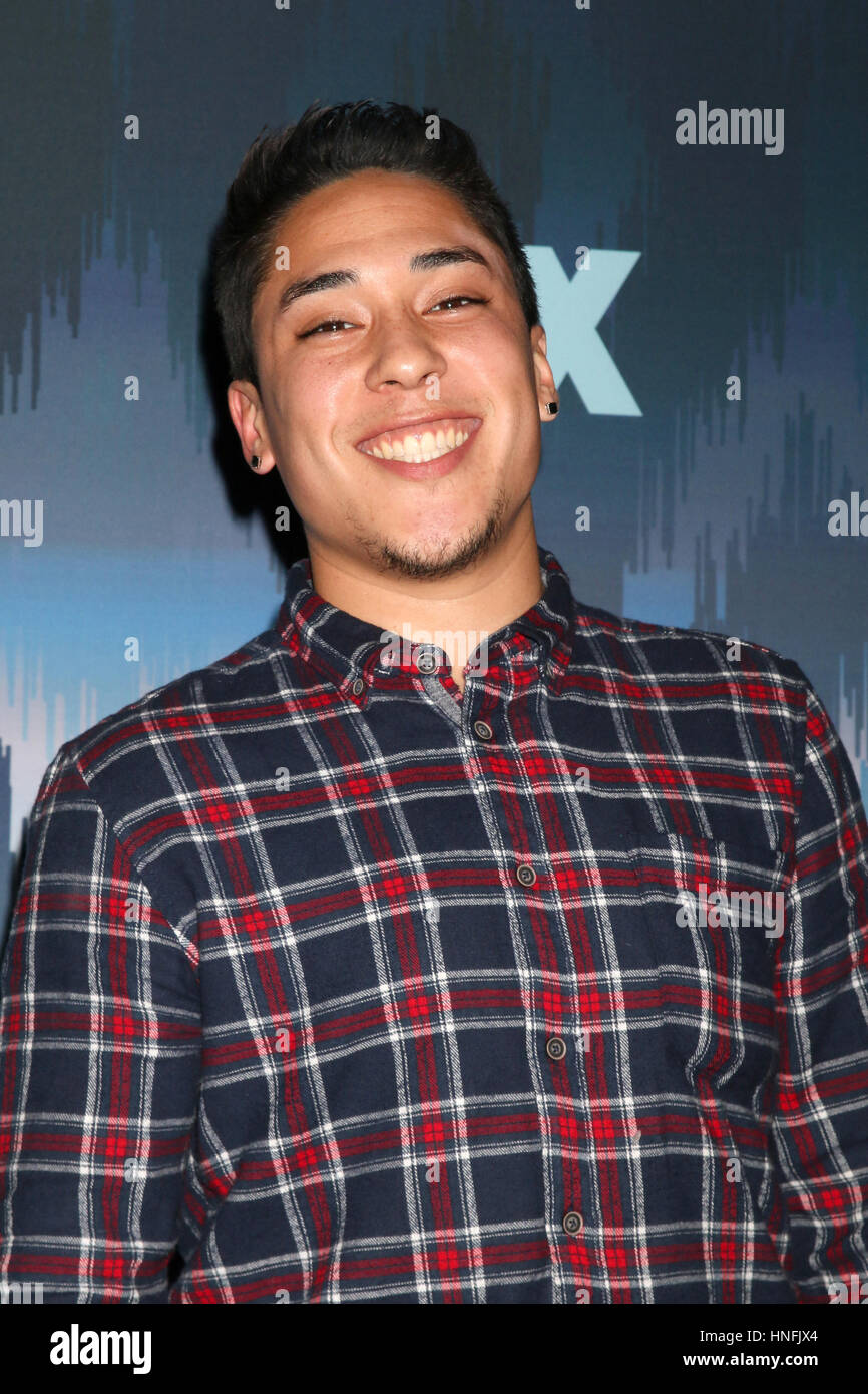 Ca andre millan fox winter tca 2017 all star party hi-res stock ...