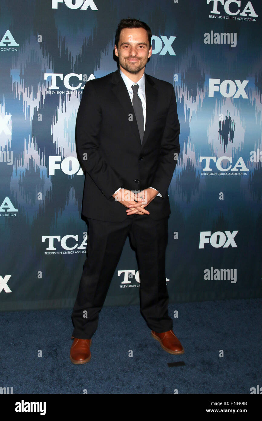 Ca jake johnson fox winter tca 2017 all star party hi-res stock ...