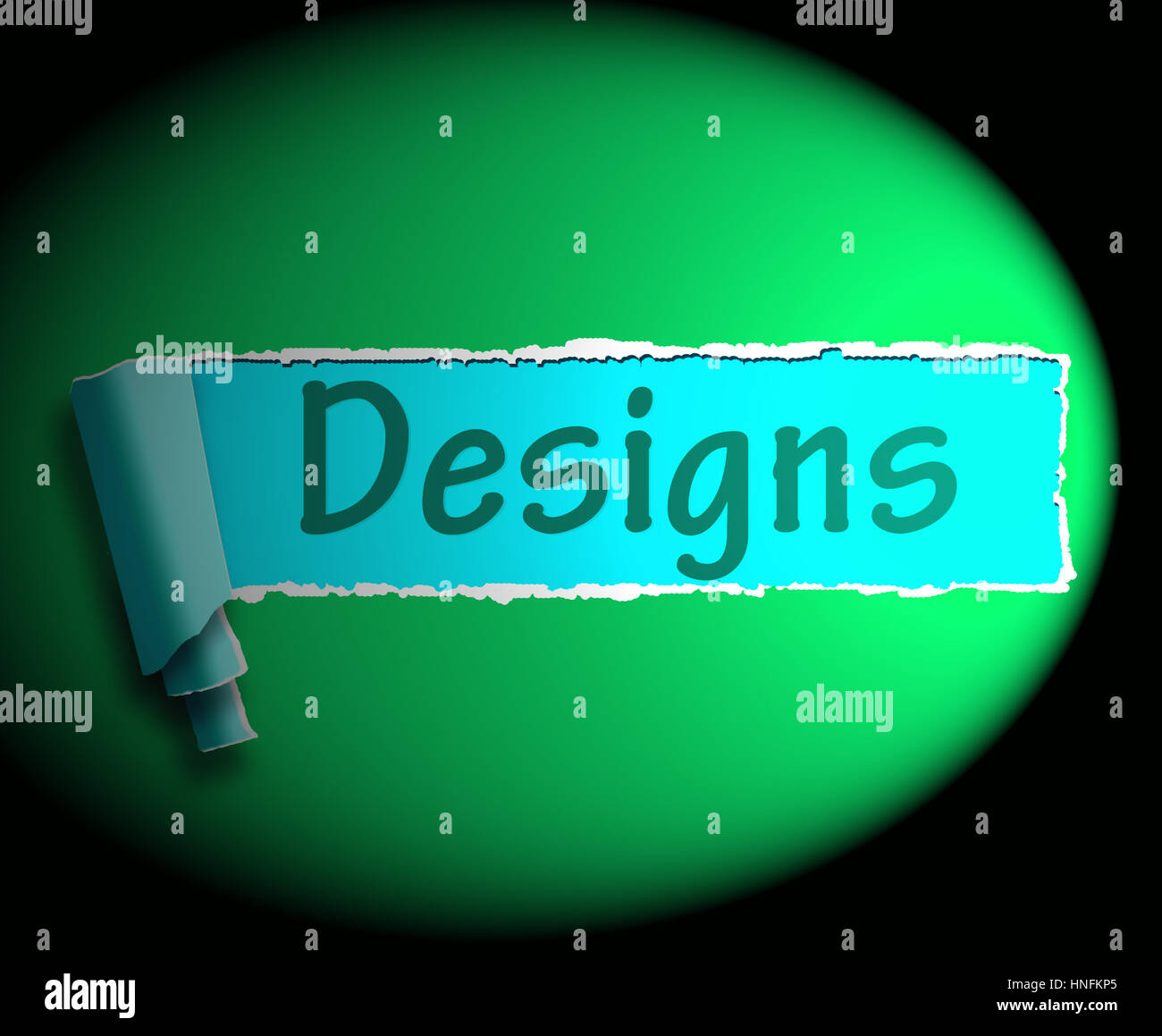 Designs Word Meaning Web Designing And Planning 3d Rendering Stock ...