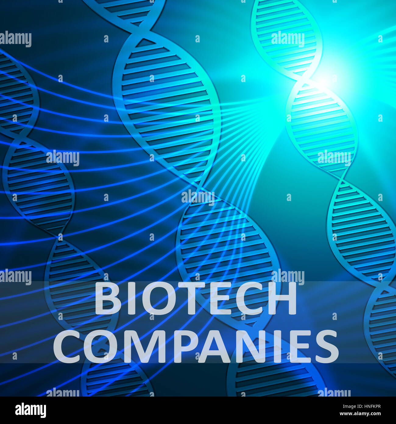 Biotech Companies Helix Means Biotechnology Corporations 3d ...
