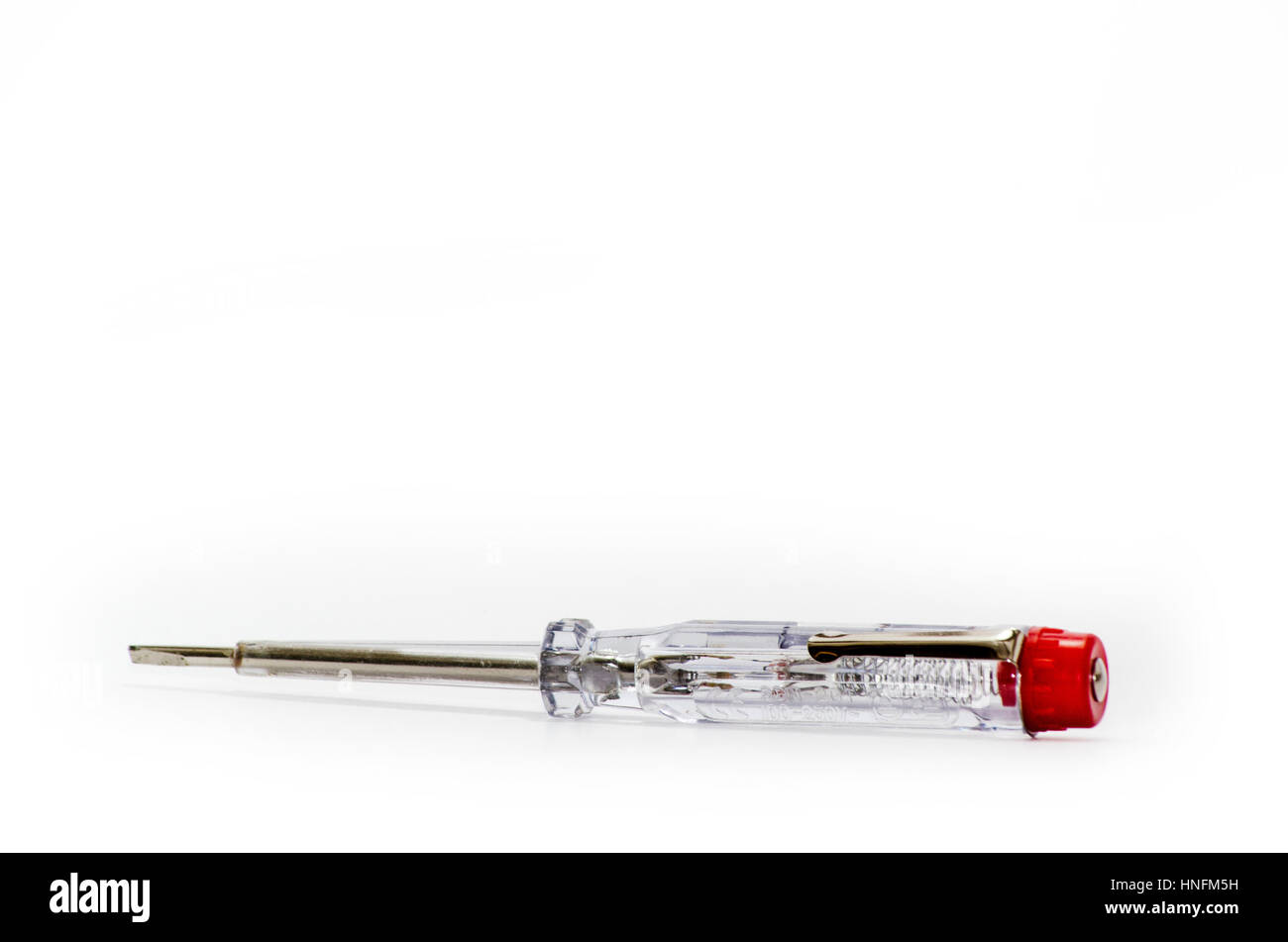 Pocket Electrical Tester Stock Photo - Alamy