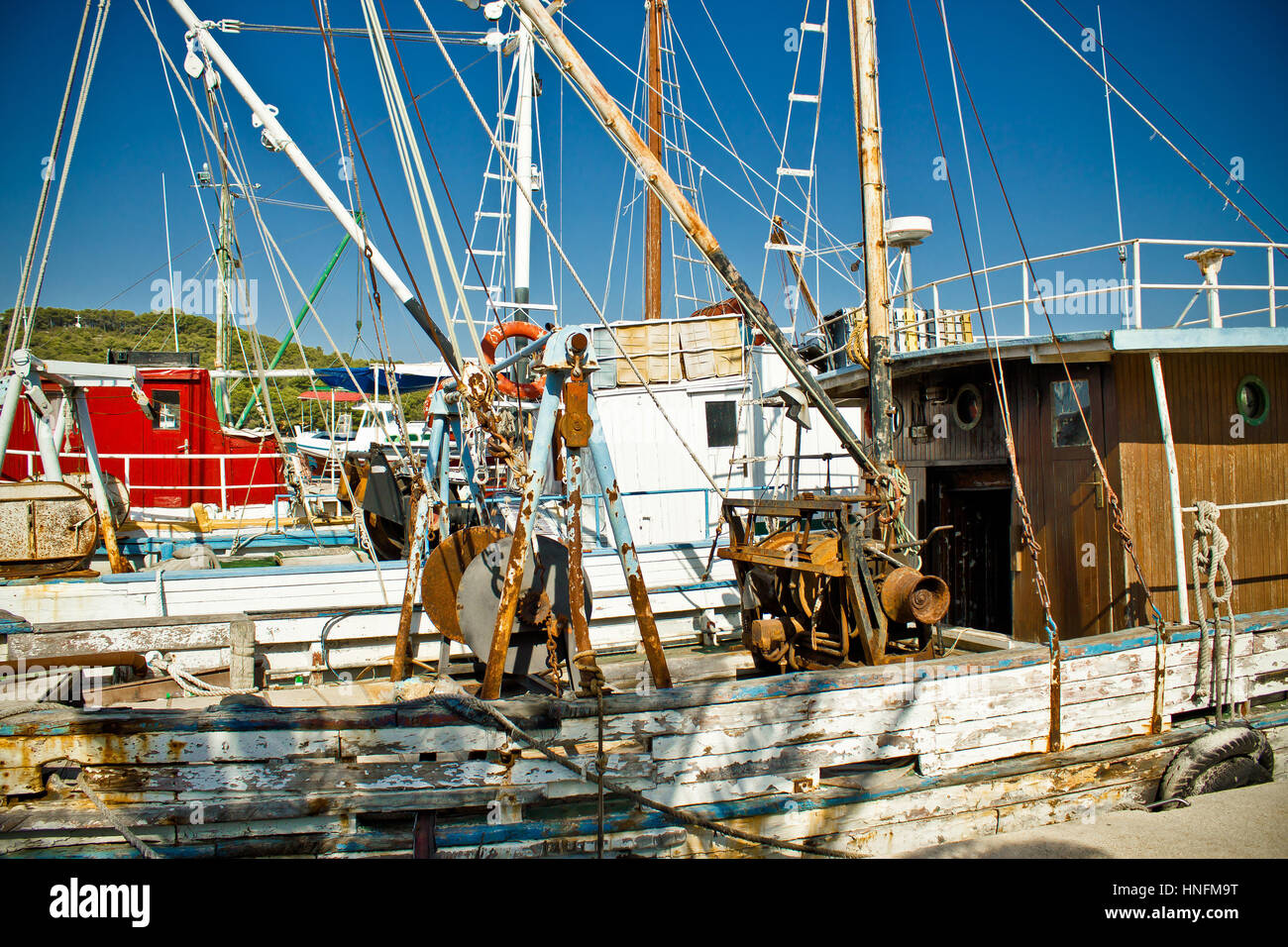 Old Commercial Fishing Boat High Resolution Stock Photography and ...