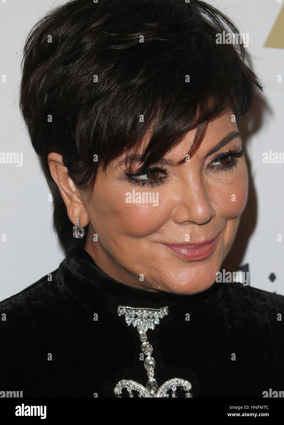 Beverly Hills, CA - February 11: Kris Jenner, At Pre-GRAMMY Gala and ...
