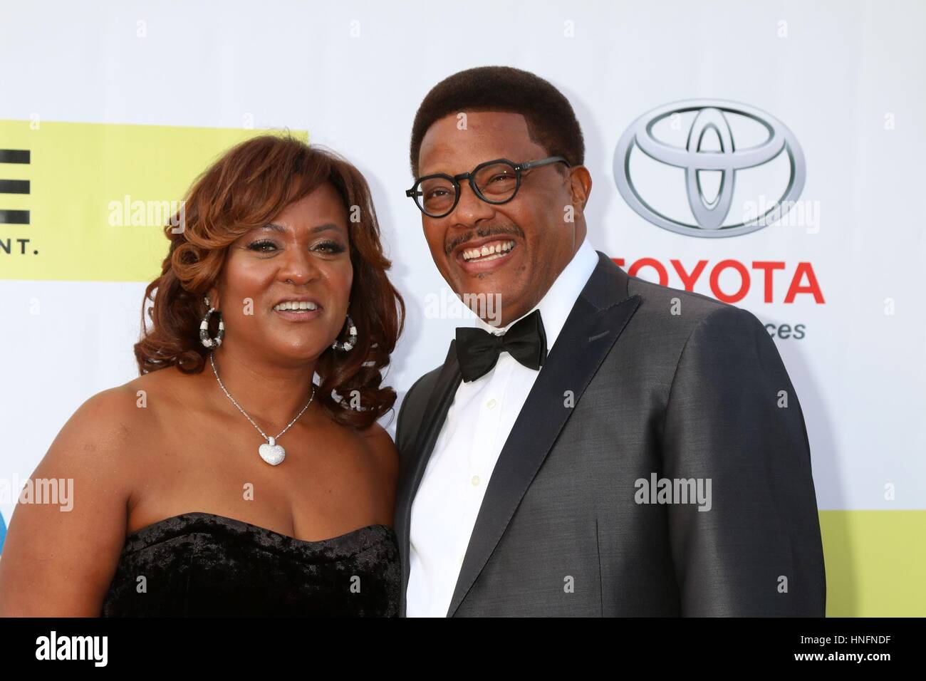 Pasadena, CA. 11th Feb, 2017. Linda Reese Mathis, Greg Mathis at ...