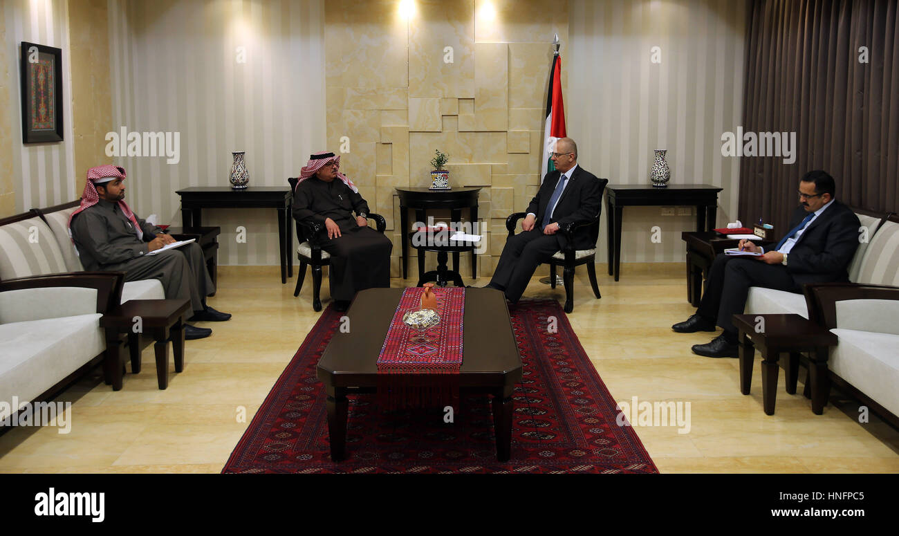 Ramallah, West Bank, Palestinian Territory. 12th Feb, 2017. Palestinian ...