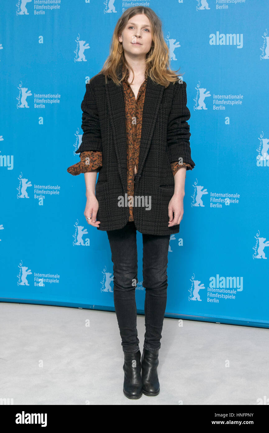 Berlin, Germany. 11th Feb, 2017. Actress Clemence Poesy attends the ...