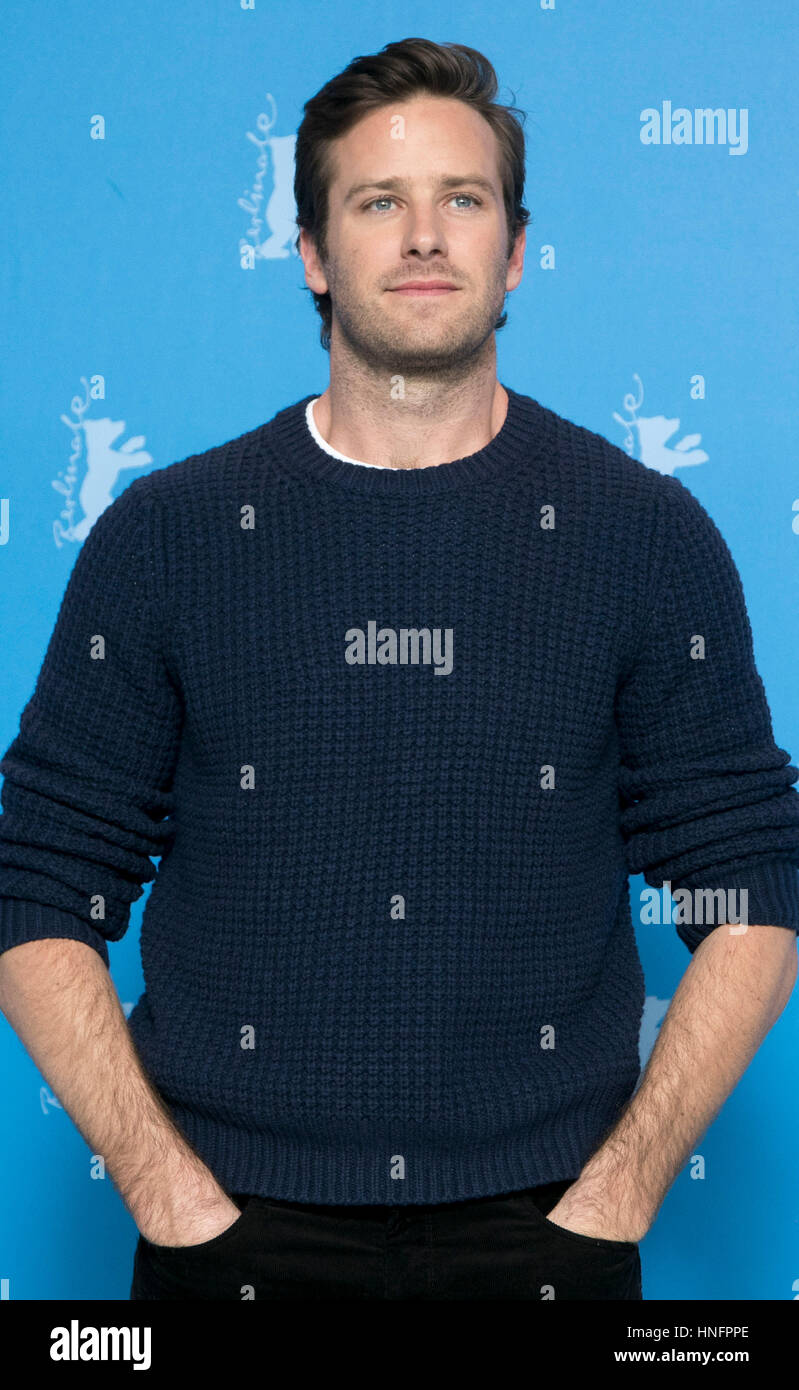Berlin, Germany. 11th Feb, 2017. Actor Armie Hammer attends the ...