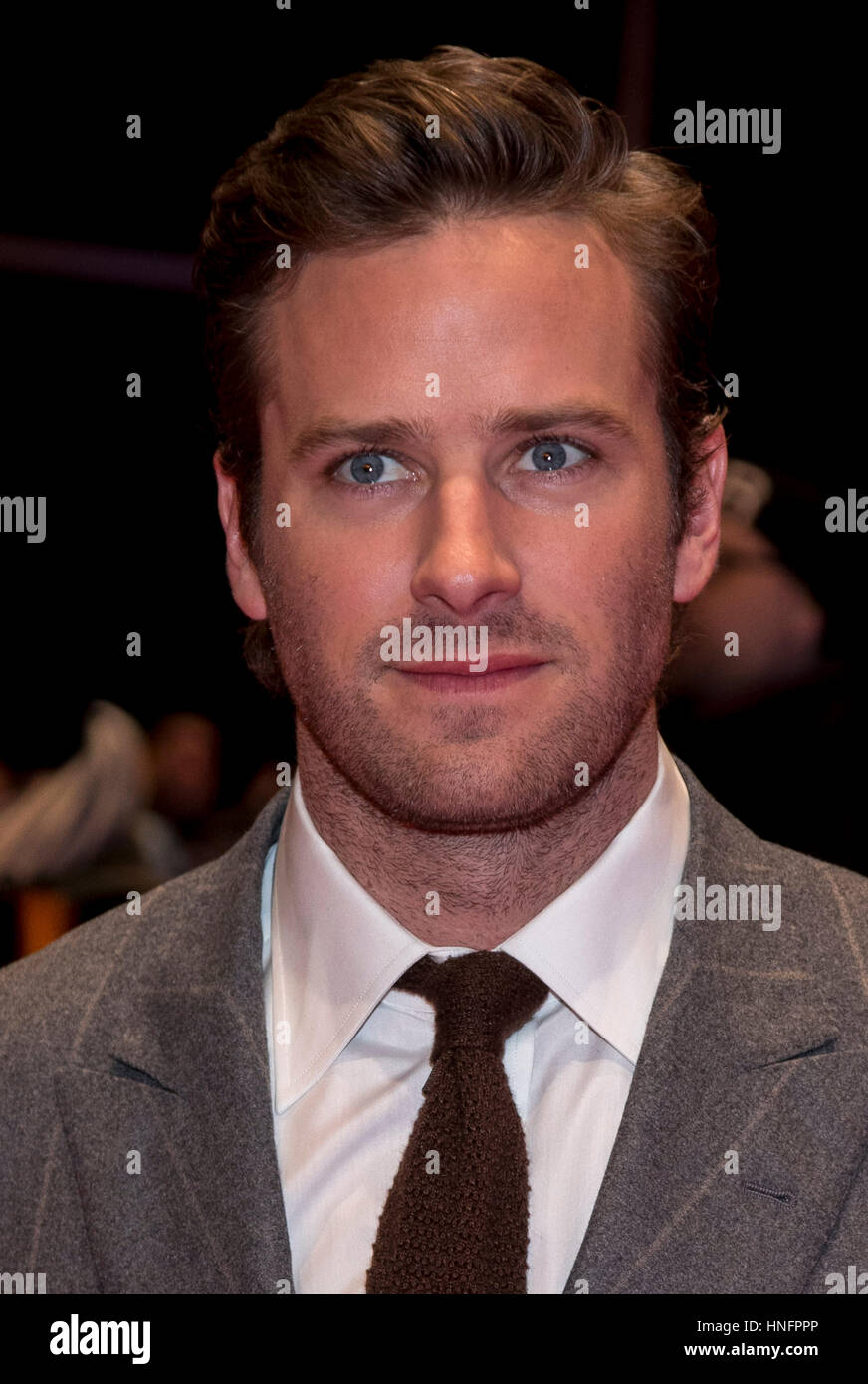 Berlin, Germany. 11th Feb, 2017. Actor Armie Hammer attends the ...