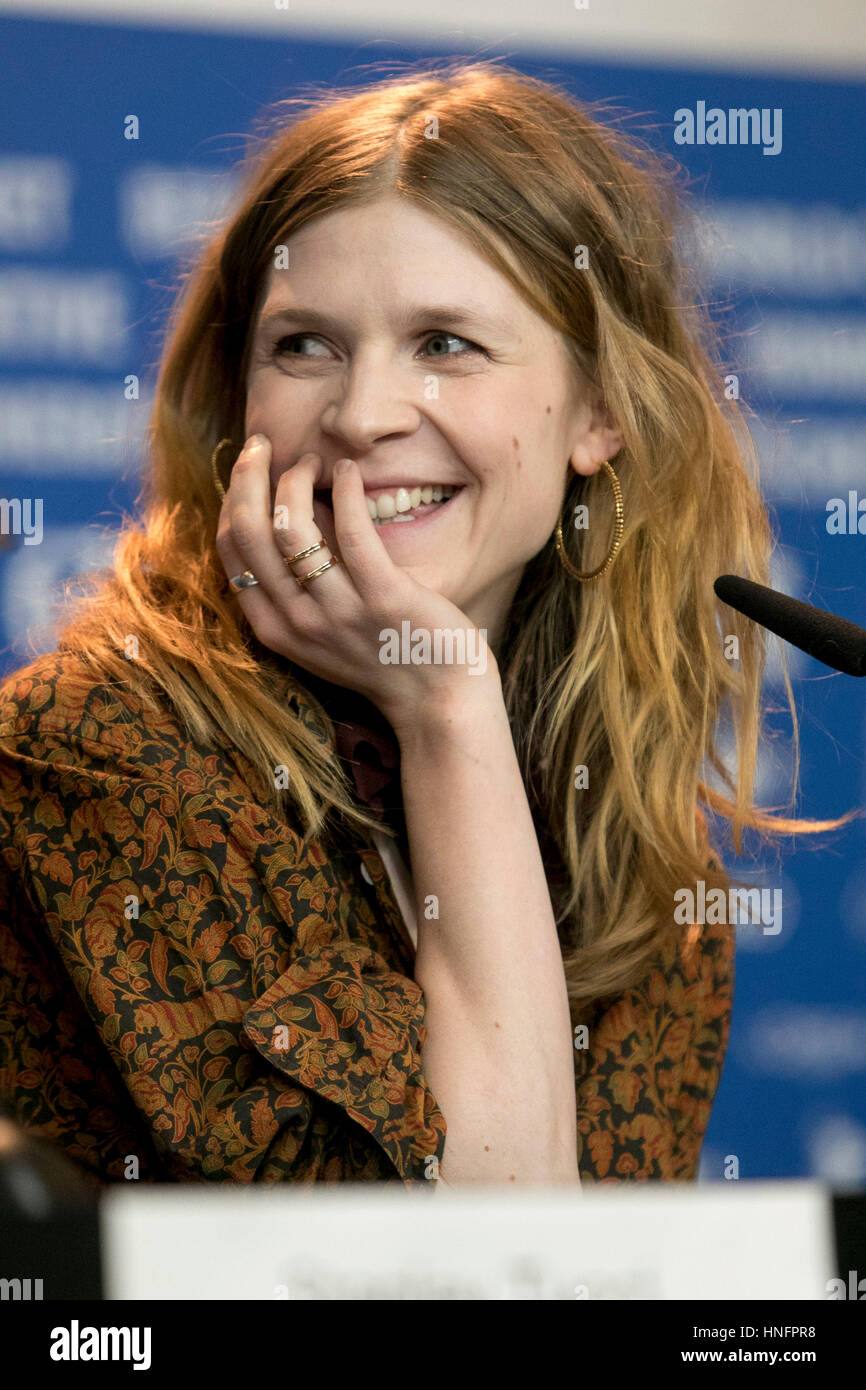 Berlin, Germany. 11th Feb, 2017. Actress Clemence Poesy attends the ...