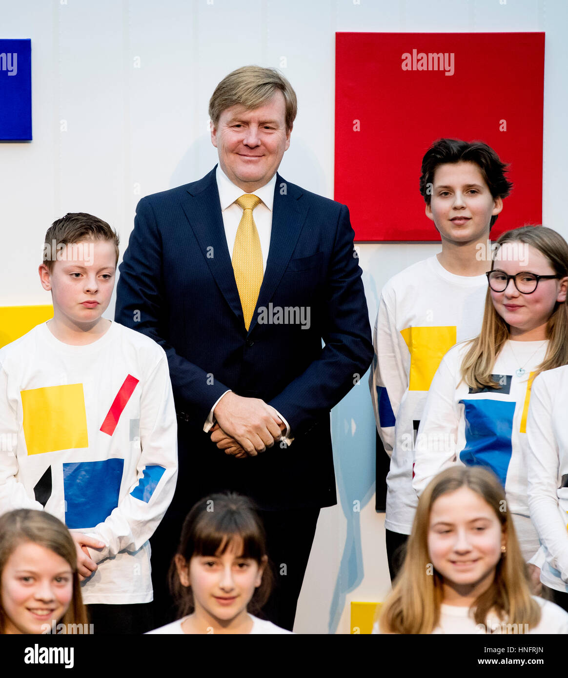 The Hague, The Netherlands. 11th Feb, 2017. King Willem-Alexander of ...