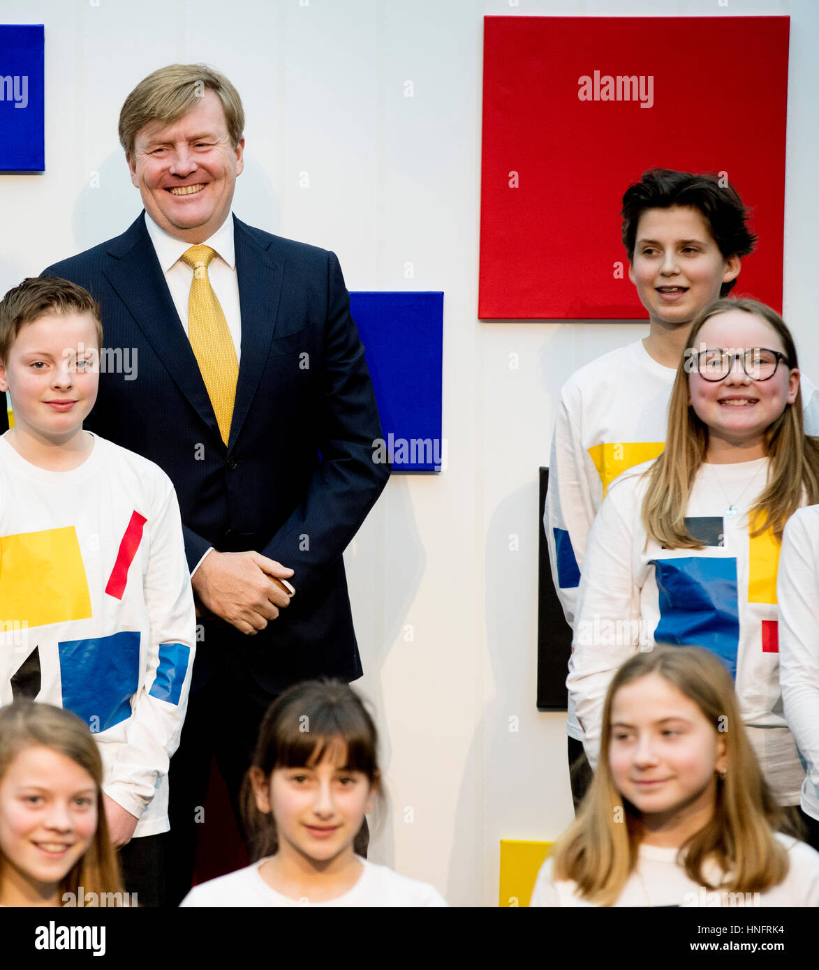 The Hague, The Netherlands. 11th Feb, 2017. King Willem-Alexander of ...