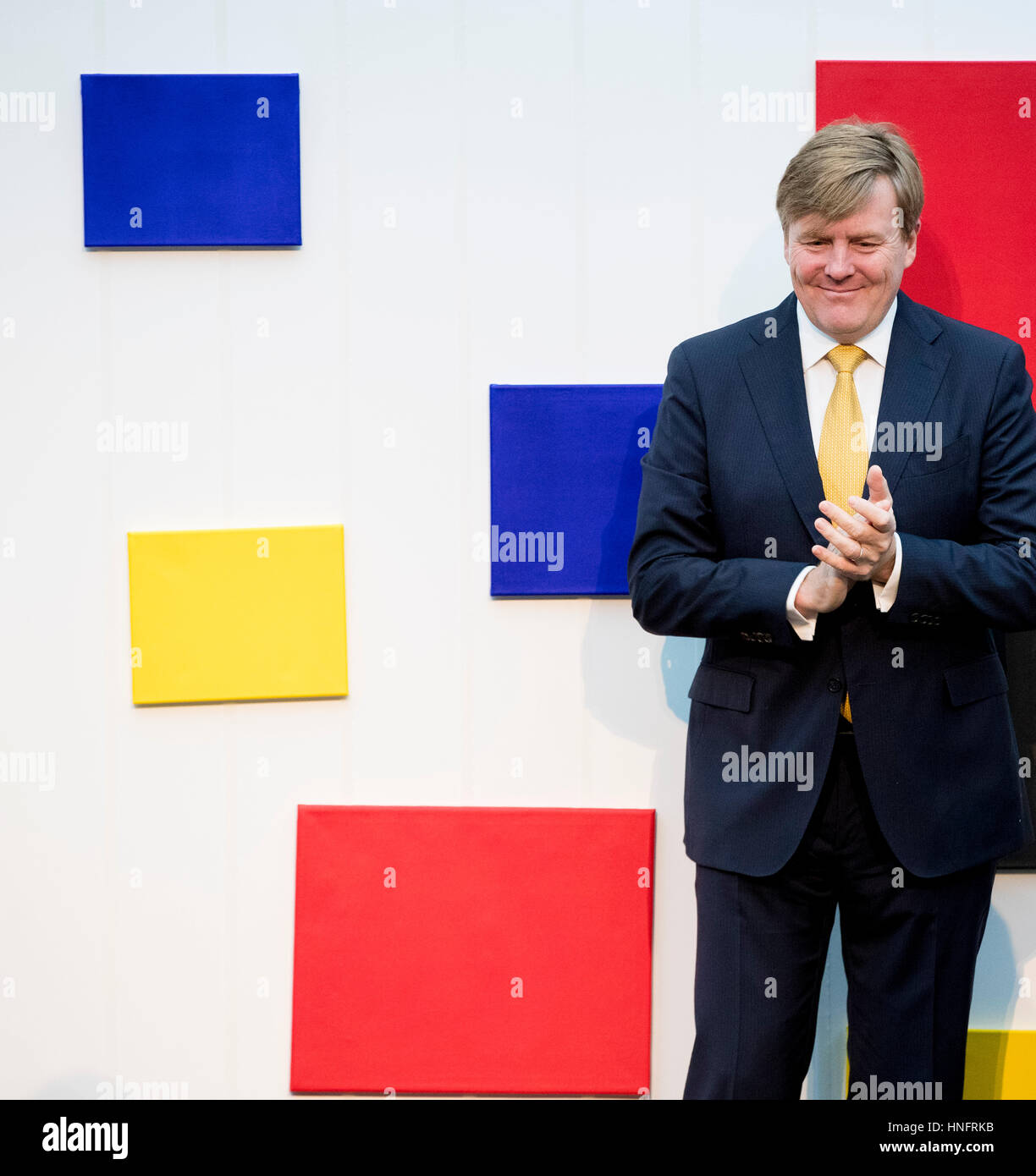 The Hague, The Netherlands. 11th Feb, 2017. King Willem-Alexander of ...