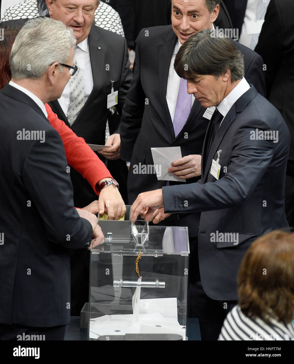 Berlin, Germany. 12th Feb, 2017. The headcoach of the German national ...