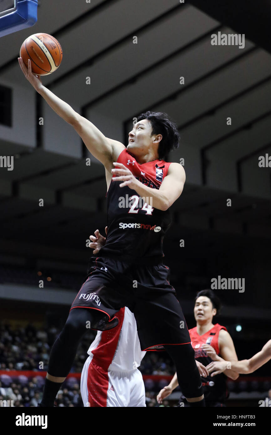 Sapporo, Japan. 10th Feb, 2017. Daiki Tanaka (JPN) Basketball ...
