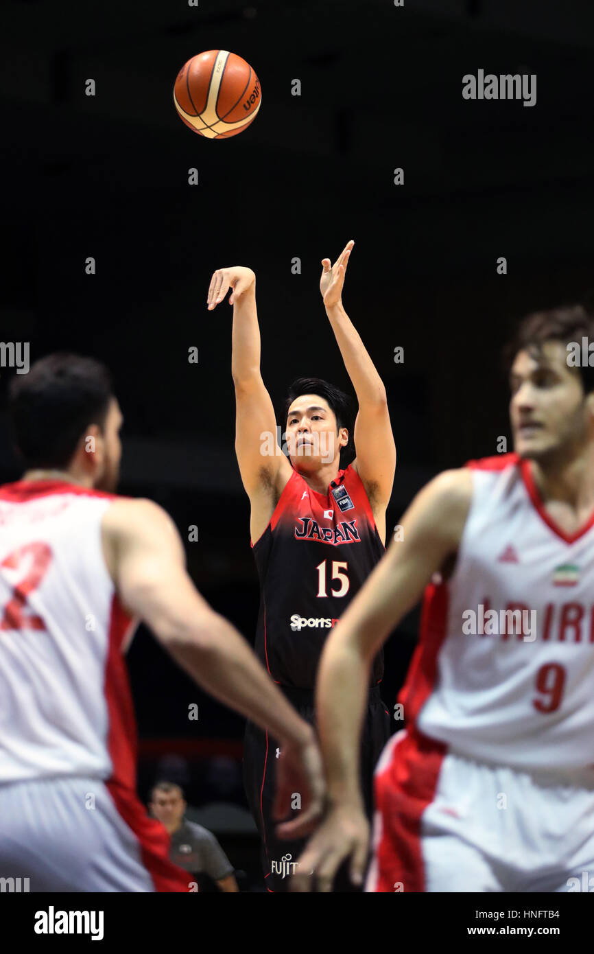 Sapporo, Japan. 10th Feb, 2017. Joji Takeuchi (JPN) Basketball ...