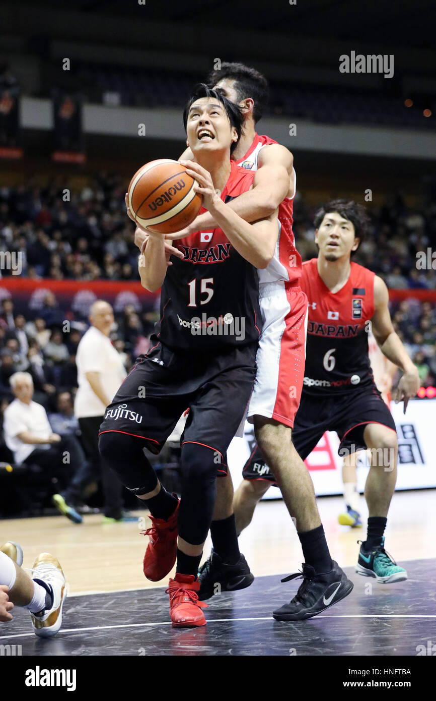 Sapporo, Japan. 10th Feb, 2017. Joji Takeuchi (JPN) Basketball ...