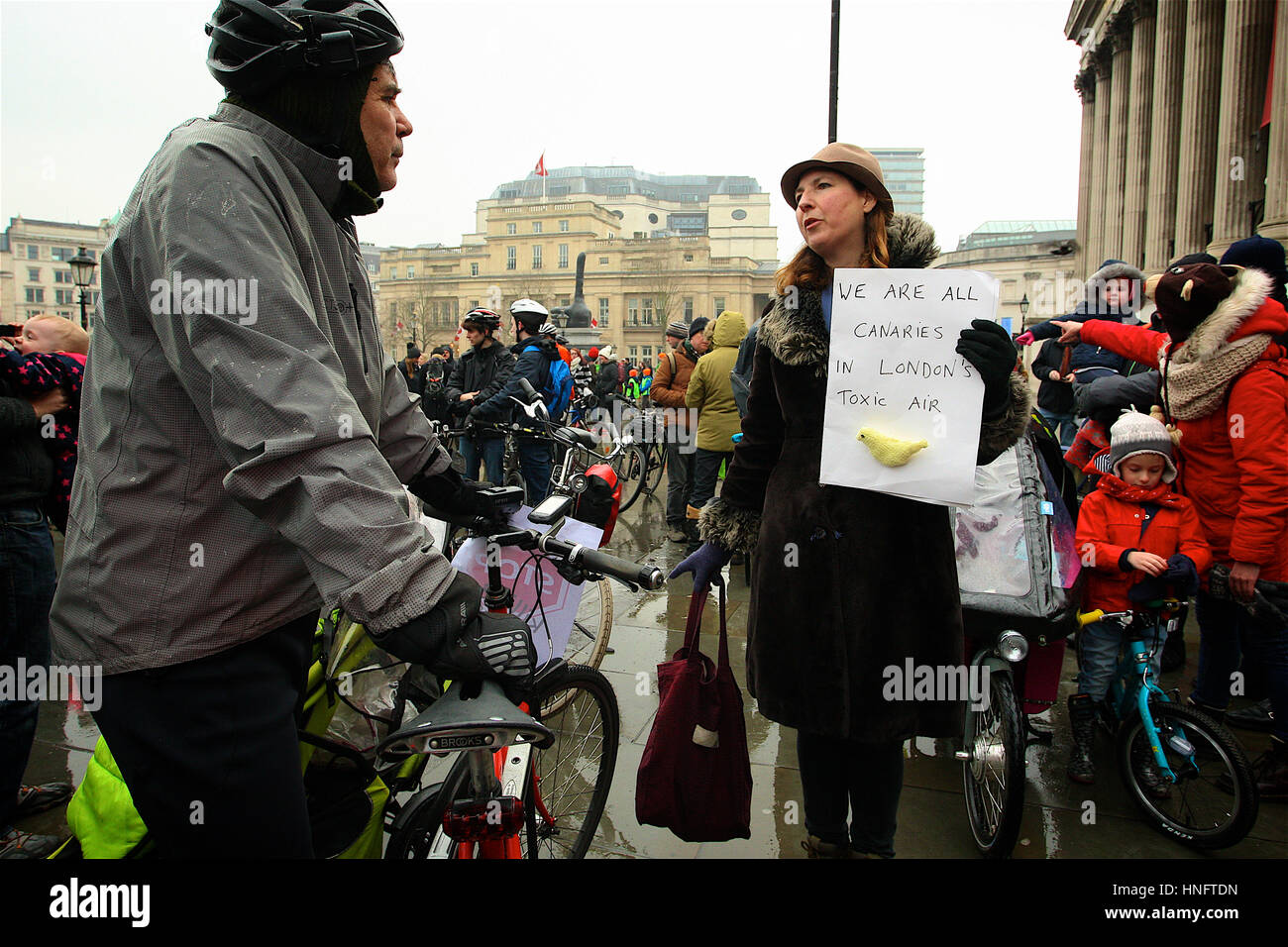Cyclist march in London campaign for an end to death of cyclists and ...