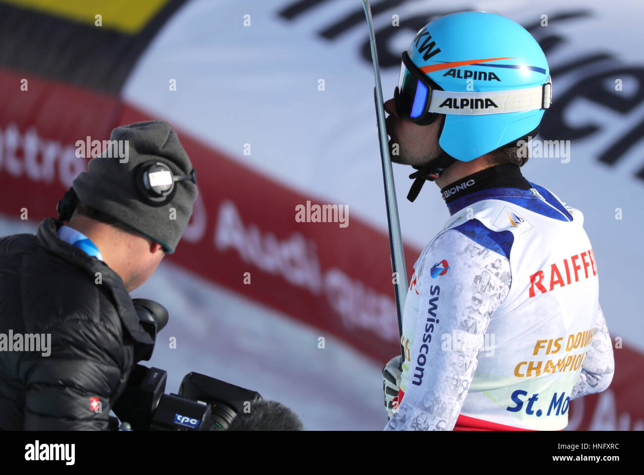 St. Moritz, Switzerland. 12th Feb, 2017. Patrick Kueng from Switzerland ...