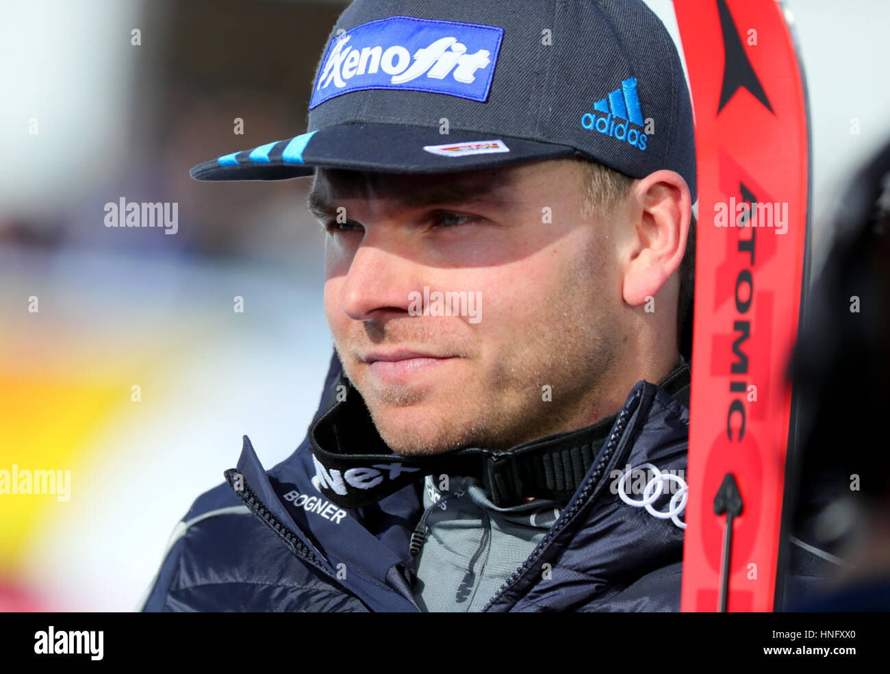 St. Moritz, Switzerland. 12th Feb, 2017. Andreas Sander from Germany at ...
