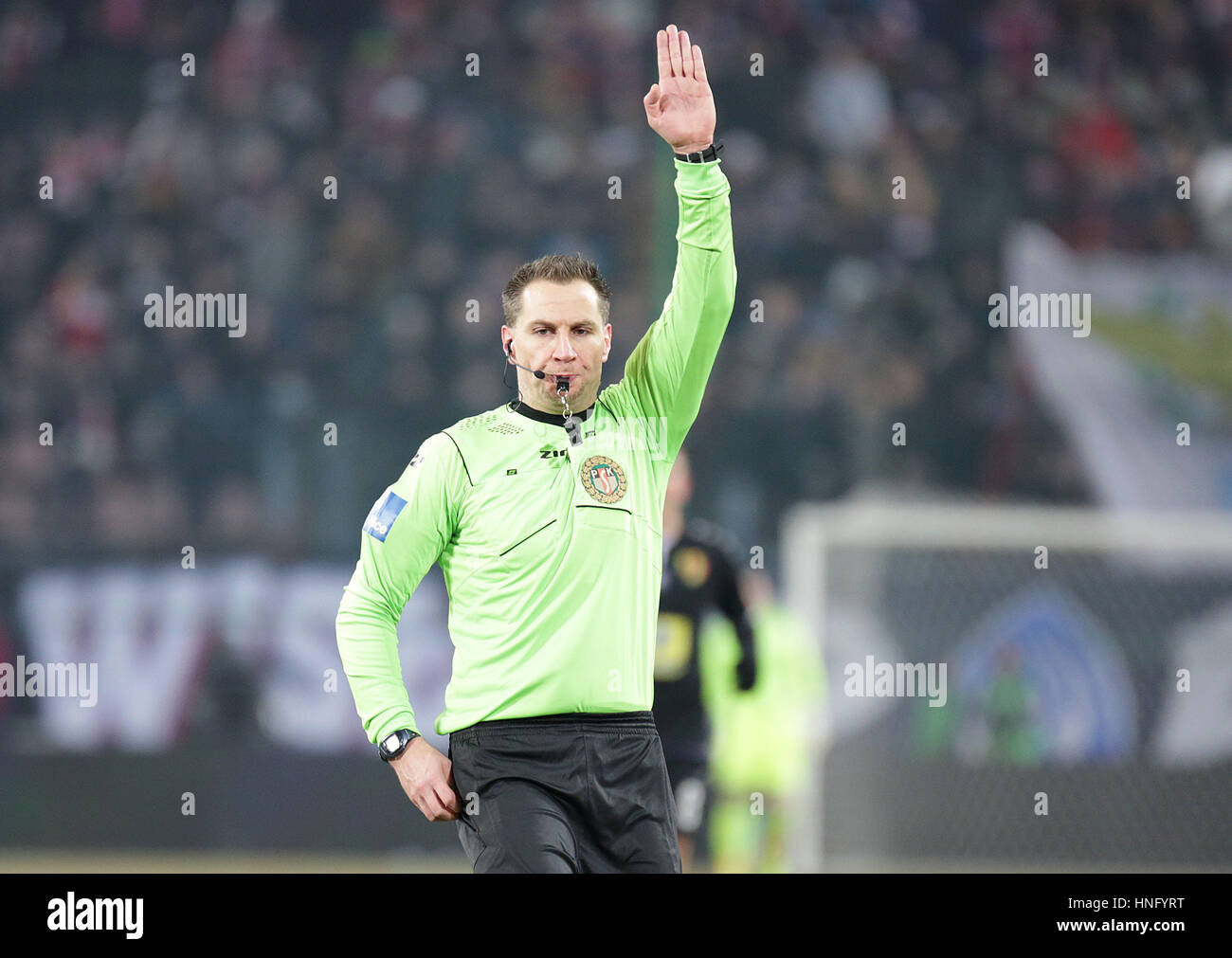 Krakow, Poland. 11th February 2017. Polish Premier Football League ...