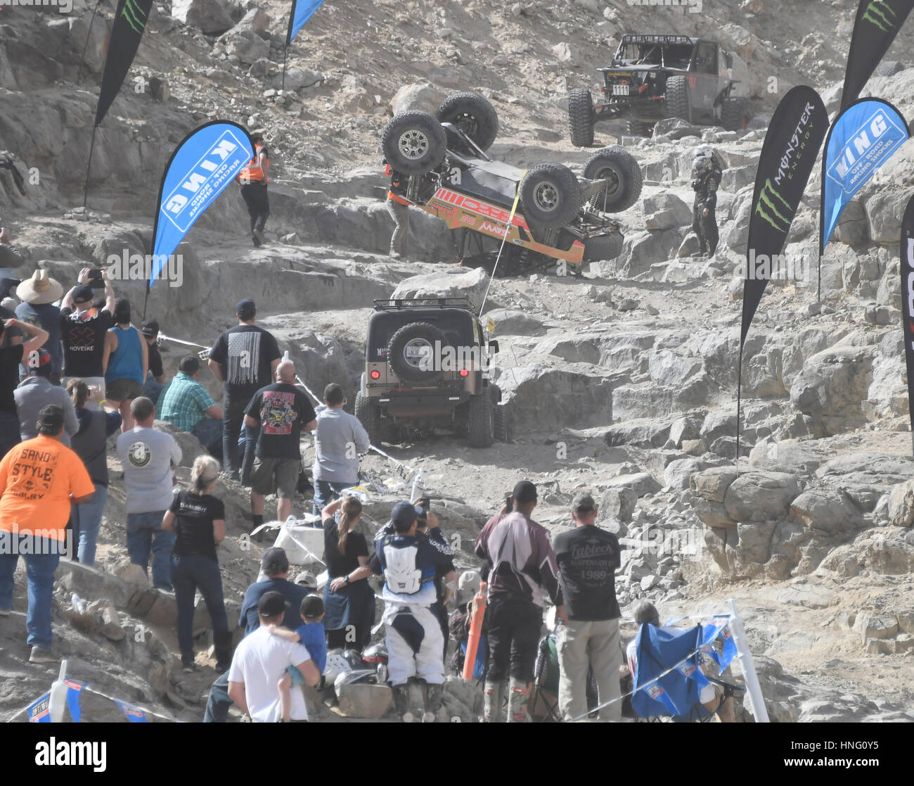 The 2017 King of the Hammers race that took place Friday in Johnson ...