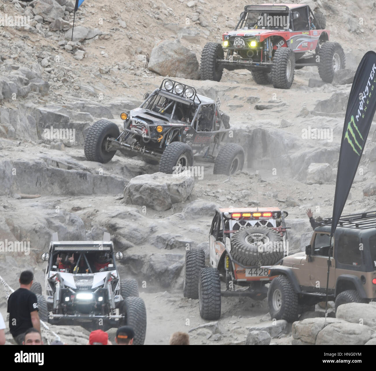The 2017 King of the Hammers race that took place Friday in Johnson ...