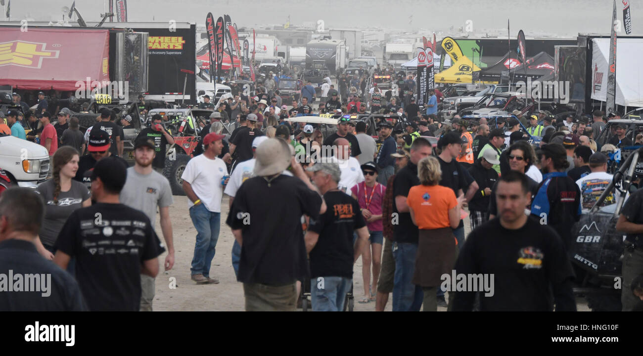 Over 50,000 came out for the week long 2017 King of the Hammers race ...