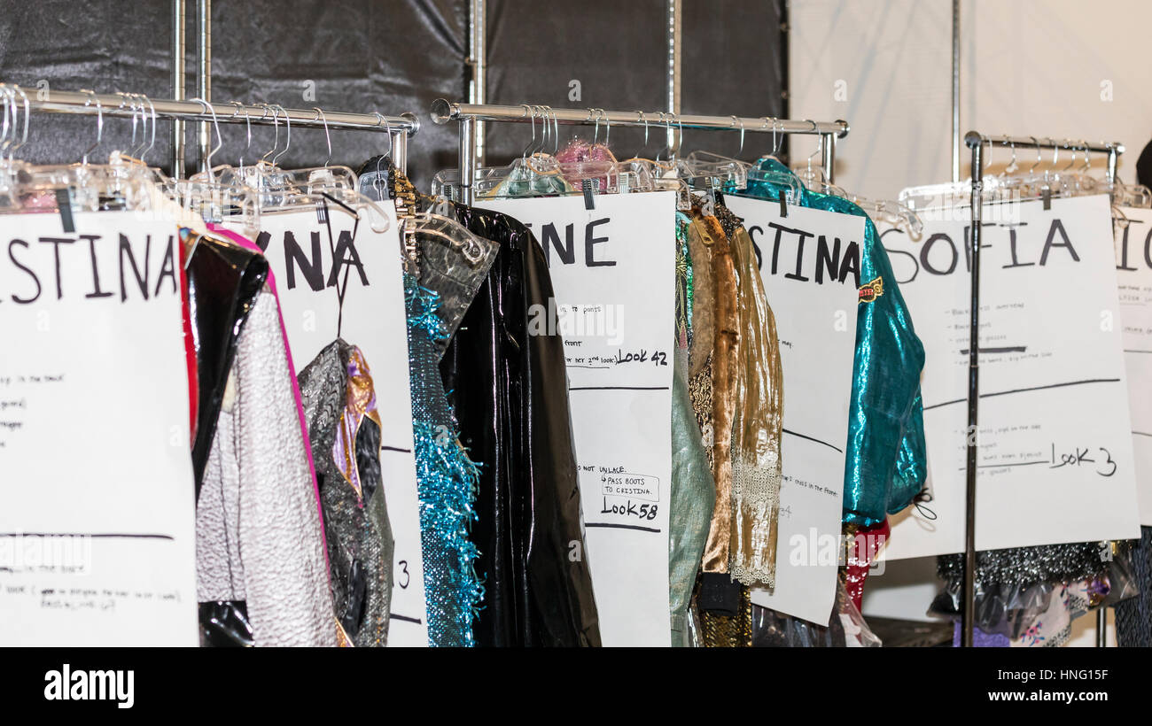 Backstage fashion show dresses hi-res stock photography and images - Alamy