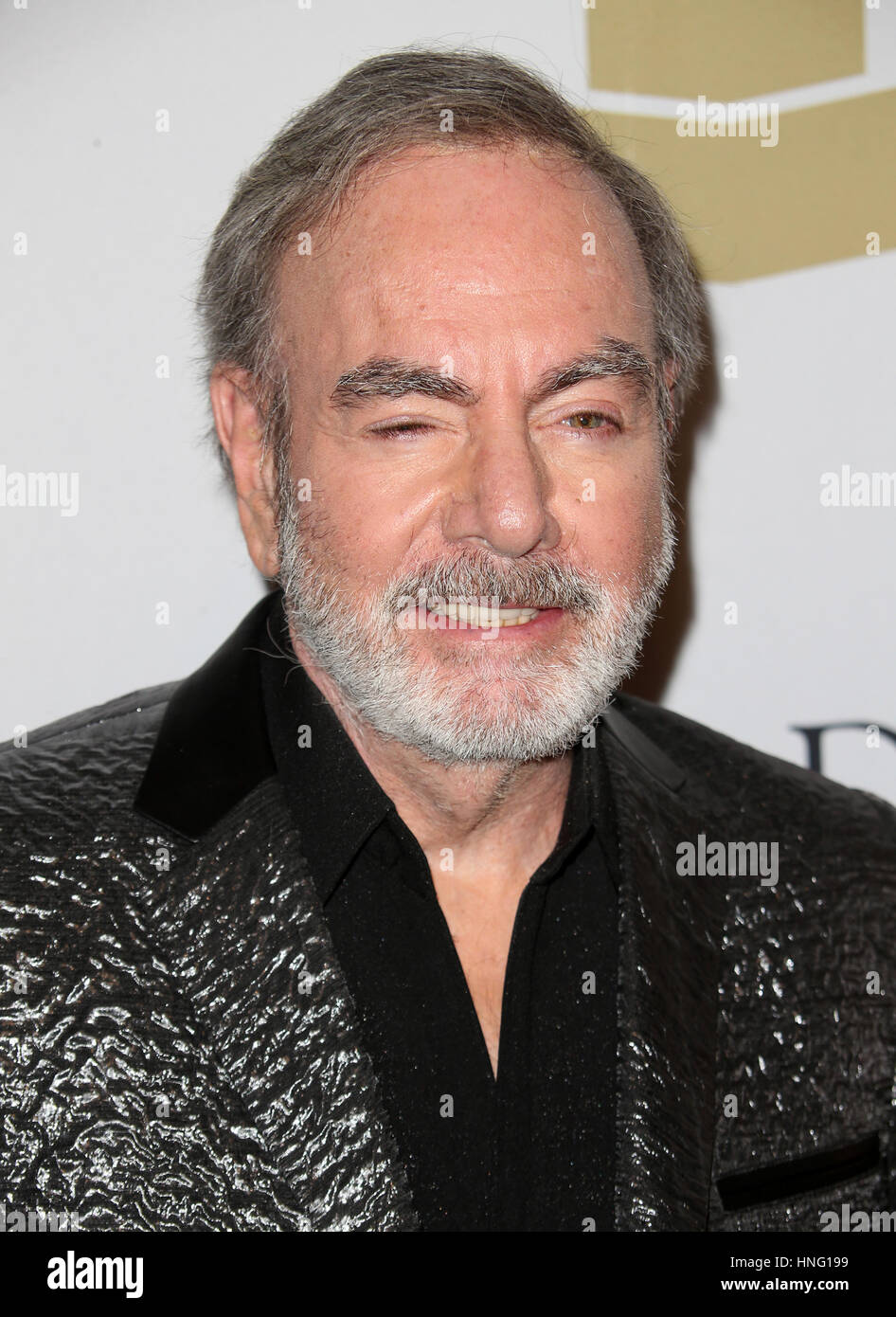 Beverly Hills, CA - February 11: Neil Diamond, At Pre-GRAMMY Gala and ...