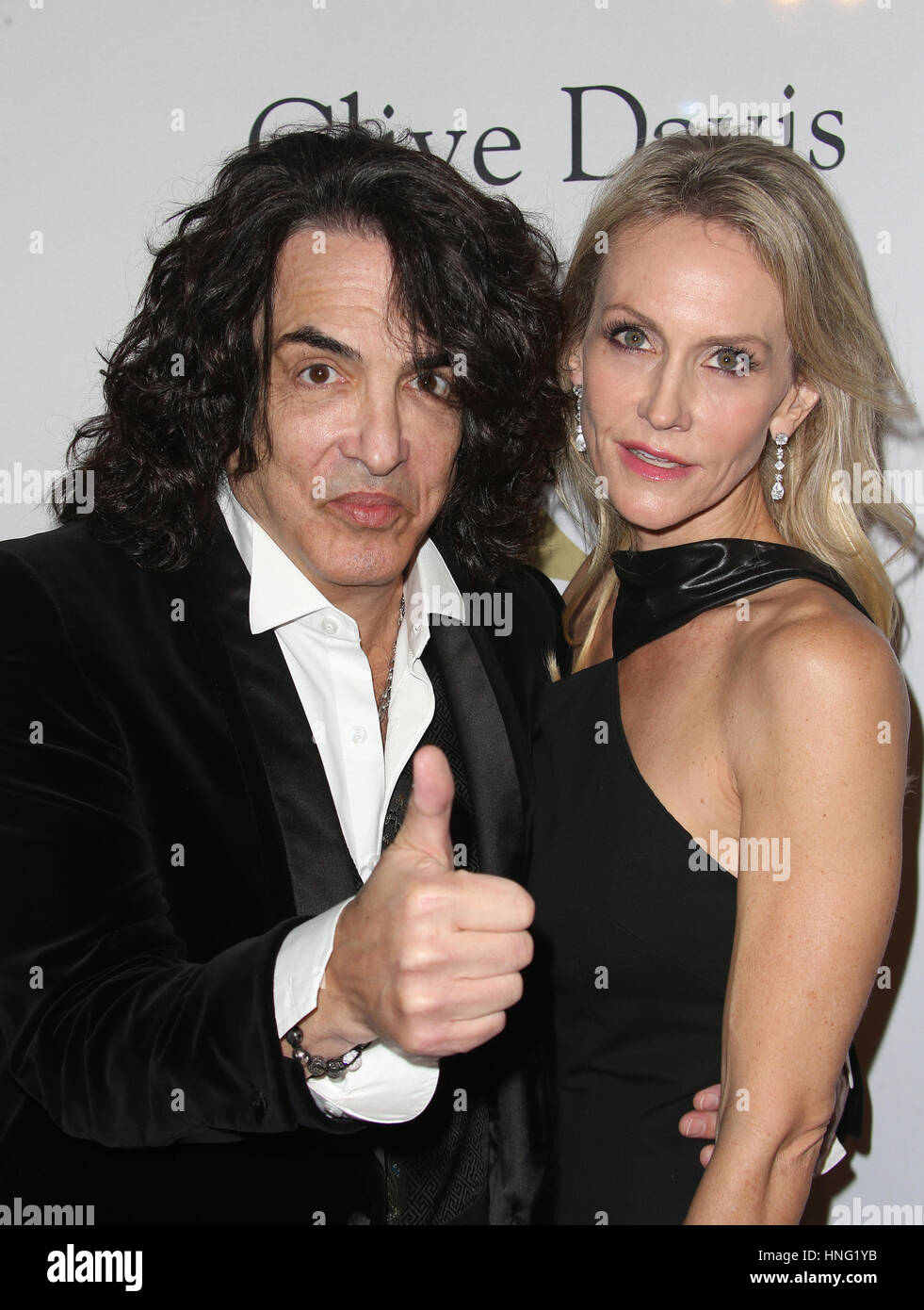 Beverly Hills, CA. 11th Feb, 2017. Paul Stanley, Erin Sutton, At Pre ...