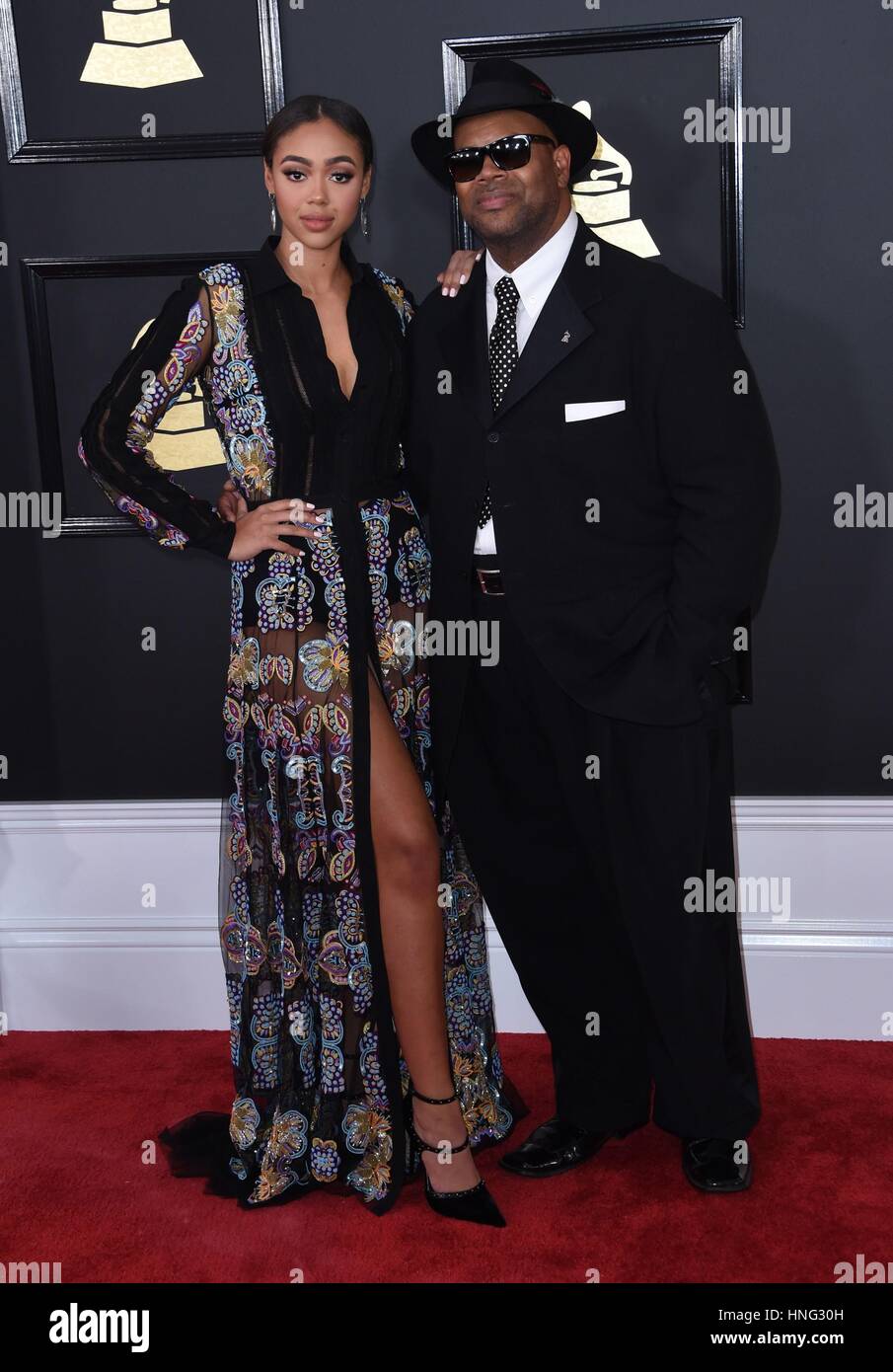 Los Angeles, CA, USA. 12th Feb, 2017. Jimmy Jam, Bella Harris at ...