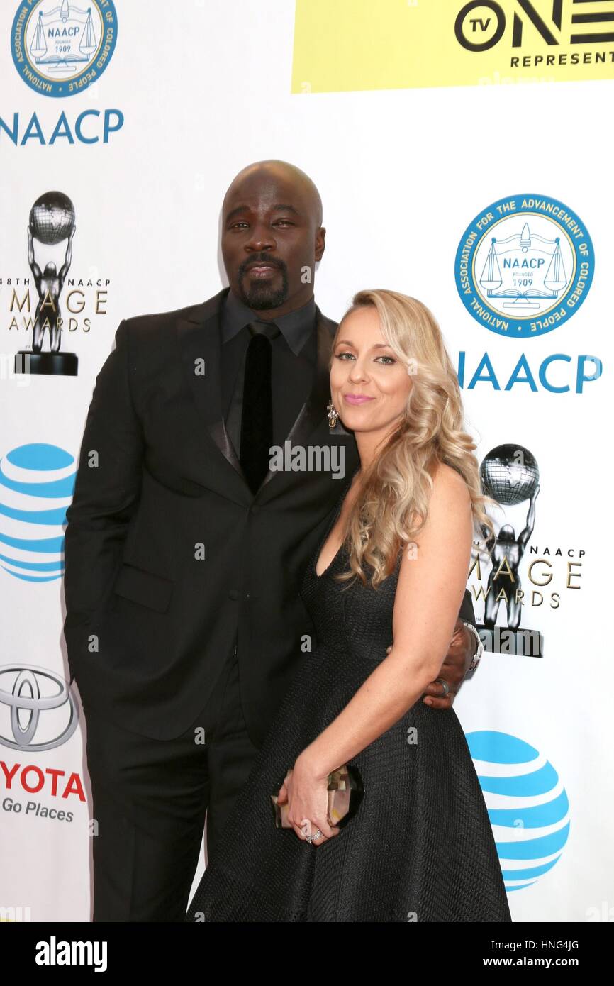 Pasadena, CA. 11th Feb, 2017. Mike Colter, Iva Colter at arrivals for ...