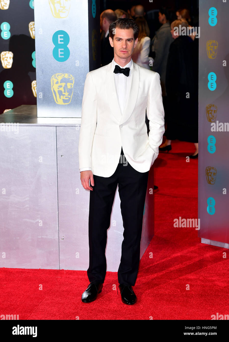 Andrew Garfield attending the EE British Academy Film Awards held at ...