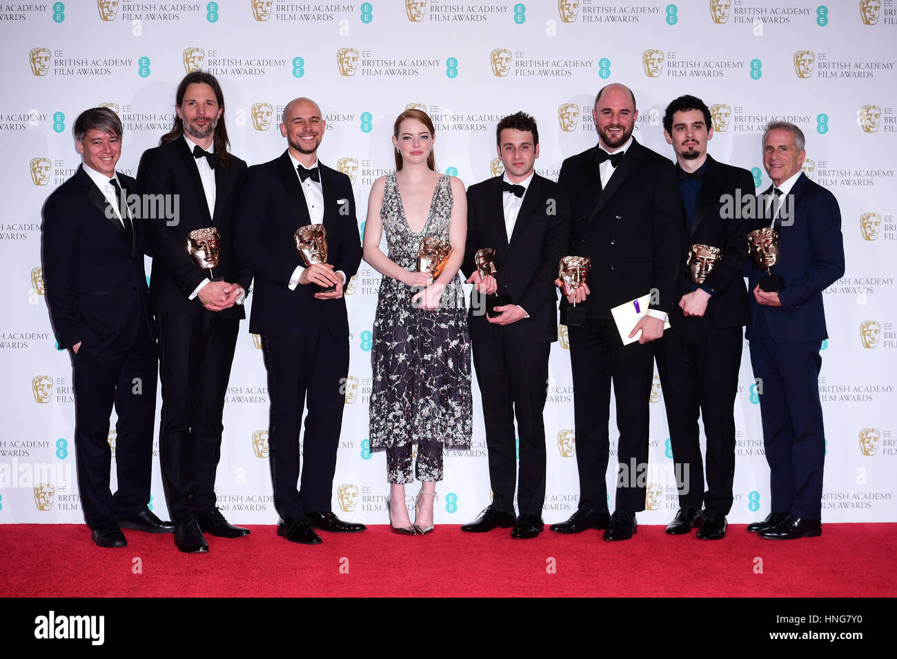 'La La Land' BAFTA winners cinematographer Linus Sandgren, producer ...