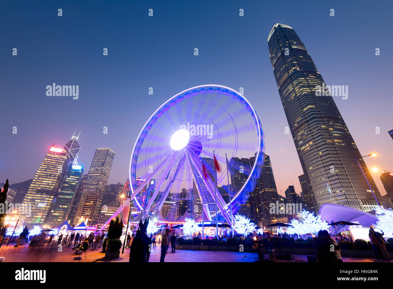 The Hong Kong Observation Wheel Stock Photo - Alamy